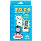 Thomas Tank Engine Learning Cards Abc With Stickers: Amazon.co.uk ...