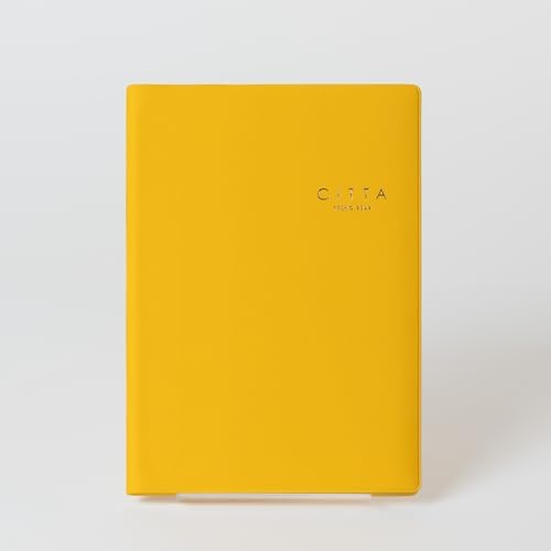 Amazon.co.jp: 《英語版》CITTA TECHO 2025（2024年10月始まり）サニーイエロー A5 : 文房具・オフィス用品