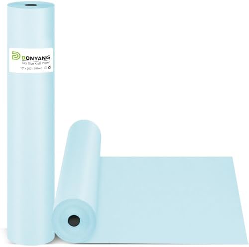 Amazon.com : Wrapping Paper, Craft Paper Roll 15"x300", Kraft Packing ...