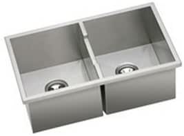 Avado Sink - EFT311811 (Sink w Strainer & Bottom Grid) - Double Bowl ...