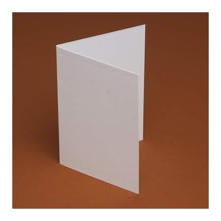 100 A5 BLANK Pre scored Cards - (A4 folded to make A5 cards) DIY ...