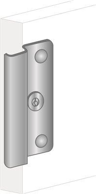 Amazon.com: Pro-Lok 6-1/2" Narrow Stile Door Latch Protector (Aluminum ...