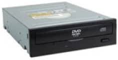 HP - DVD-ROM drive - internal - 16x - 5.25" - IDE - carbon : Amazon.co ...