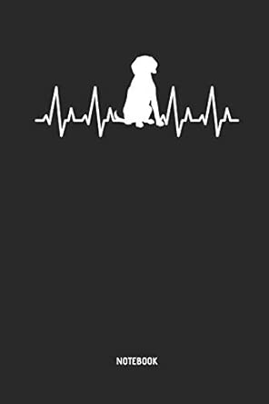 Buy Beagle Notebook: Beagle Heartbeat EKG Design - Lined Notepad ...