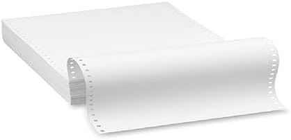 SILVERTON Dot Matrix Computer Paper, Printer Paper10" X 12", 1 Part ...