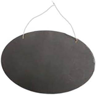 Amazon.com : Small Hanging Chalkboards Signs Wooden Blackboard Slate ...
