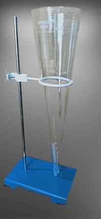 RLK Enterprises 1000 ML, Graduated Borosilicate Glass 3.3, Imhoff Cone ...