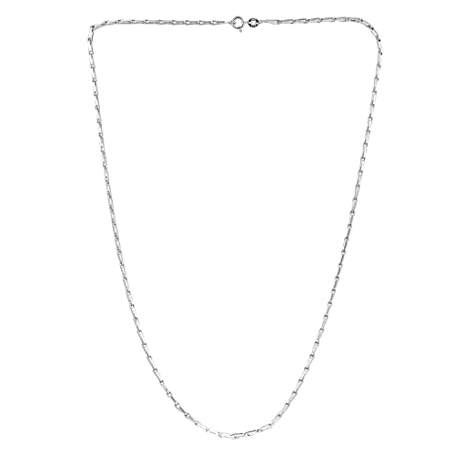 Buy Swastik JEWELLERS 92.5 Silver Chain for Women & men weighing-7.94gm ...