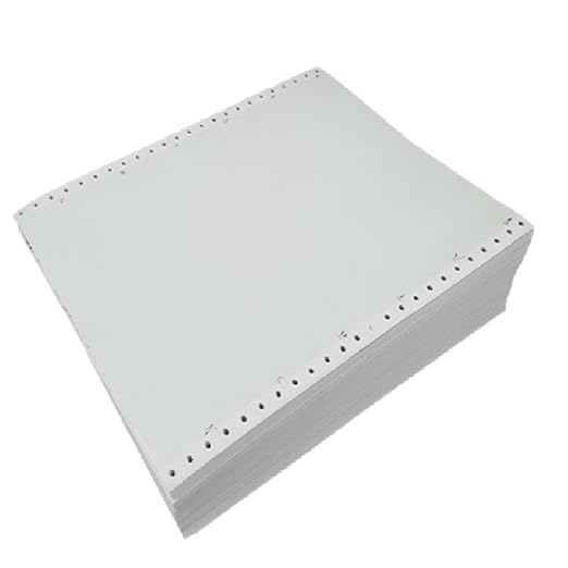 Computer Paper, Dot Matrix Paper, 10 x 12 x 1 Part, 60GSM, 3000 Sheets ...
