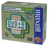 Maxell Blank DVD + R Double Layer 8.5GB 2.4x : Amazon.co.uk: Computers ...