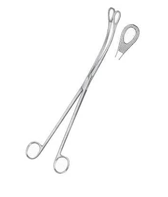 RPJ Kelly PPIUCD Insertion Forceps 12 Inch Curved Stainless Steel : Amazon.in: Industrial ...