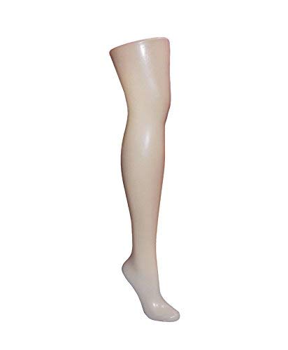 Amazon.com: Single Leg Mannequin – Free Standing Leg Form with Metal ...