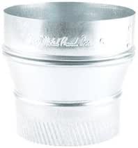 8x6-311 8" X 6" 26ga Galv Small End Crimped Taper Reducer - Ducting ...