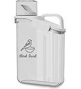 Amazon.com: Brabtod Bird Seed Storage Container Airtight | 3 Qt/2.5 L ...