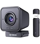 Amazon.com: TOALLIN 1080P HD Wireless Webcam for PC, Built-in Noise ...