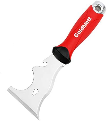 WORKPRO Paint Scraper, 8 in 1 Paint Remover, Metal Putty Knife with ...