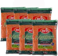 Amazon.com : Reis Red Lentils 2lb : Dried Lentils : Grocery & Gourmet Food