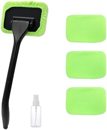 Amazon.com: povtii Car Windshield Cleaning Tool, Microfiber Auto Window ...