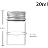 Amazon.com: BKMAMLAB 20ml Glass vials 30pcs,With aluminum screw ...