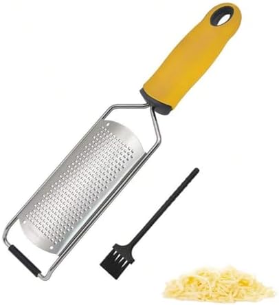IPEA Grattugia per Formaggio Piatta e Lunga in Acciaio Inox - 42 cm ...