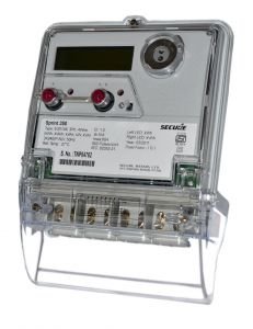 Secure Meter Ltd Secure 3 Phase 4 Wire Electricity (KWh) Current Meter ...