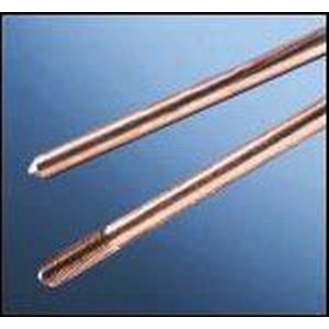 nVent - 613483 - Erico 613483 Eritech Pointed Copper-Bonded Ground Rod ...