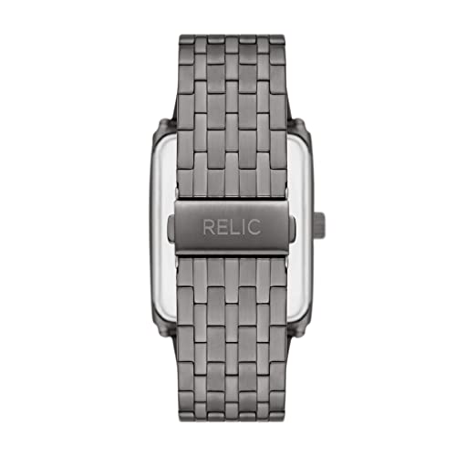 Buy Relic by Fossil Men's Damon Automatic Stainless Steel Dress Watch ...