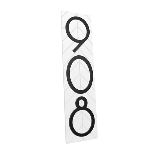 Amazon.com: Custom House Number Address Sign with Last Name ...