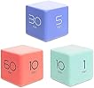Amazon.com: mooas Cube Timer (Mint), Flip Timer Productivity Timer ...