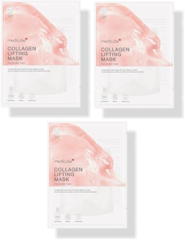 Amazon.com : medicube Salmon DNA PDRN pink collagen jelly gel mask ...