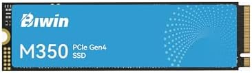 Amazon.com: BIWIN M350 NVMe Gen4 SSD 2TB, PCIe 4.0, M.2 2280, Read ...