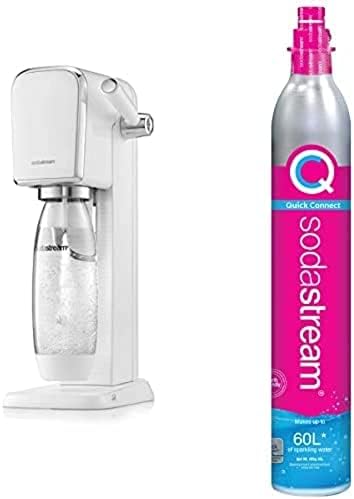 SodaStream Spirit Sparkling Water Maker Machine with 1 Litre Reusable BPA Free Water Bottle for ...