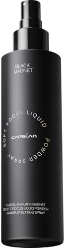 Amazon.com : CARSLAN Black Magnet Liquid Powder Makeup Setting Spray ...