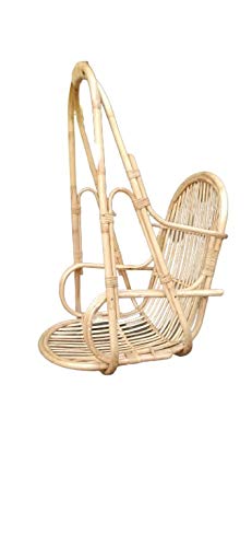 New Star Cane Furniture Zula White White Finish Pack of (3) : Amazon.in ...