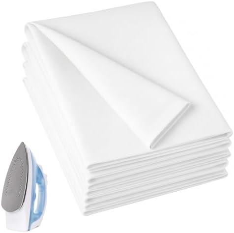 Amazon.com: Mindsoft 5 Pcs Pressing Cloth for Ironing Cotton Cloth ...
