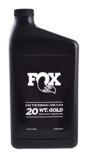 Fox Fork Oil 20wt Gold 32oz : Amazon.co.uk: Automotive