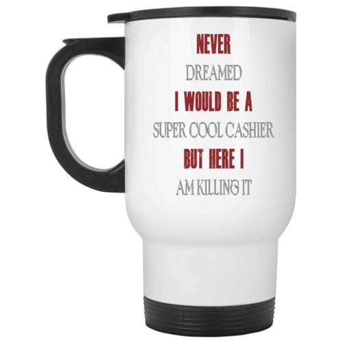 Amazon.com: Killing It At Work - Funny Cashier Natural Gift for Work ...