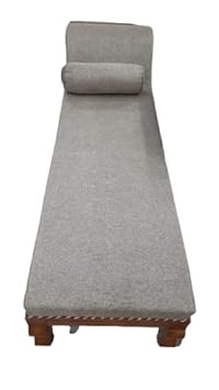 Divan Coat Made with Teak Wood, Grey, Small (SOFA) : Amazon.in: Home ...