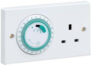 GREENBROOK TS70A-C 13 AMP TIMER SOCKET 48 ON 48 OFF SETTINGS : Amazon ...