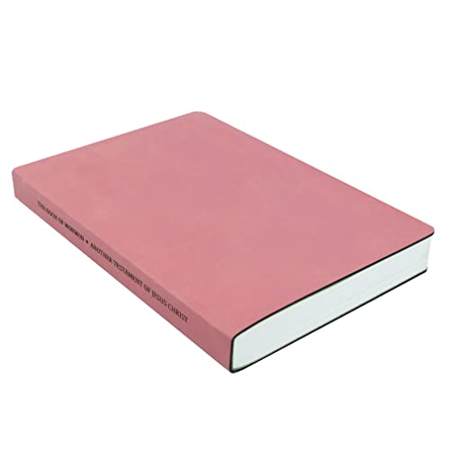 Amazon.com: LDS Scriptures Basic Pink Leatherette Book of Mormon Fully ...