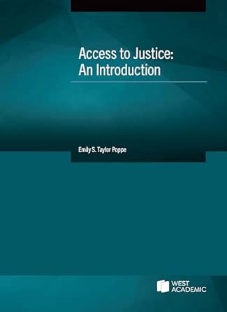 Amazon.com: Access to Justice: An Introduction (Coursebook ...