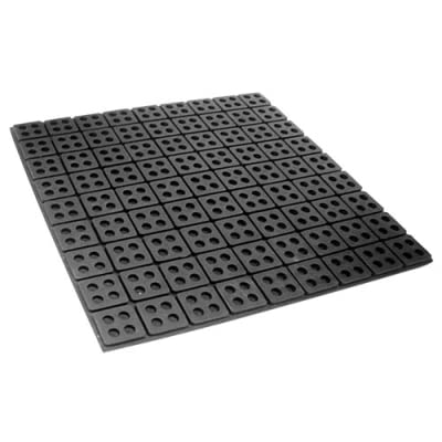 Easyflex VibraSystems Easy Cut Rubber Mounting Pad for Chillers, HVAC ...