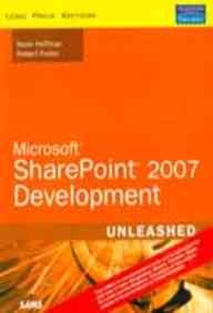 MS Sharepoint 2007 Development : Amazon.in: Books