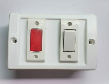 Switch Socket Combined Box SIZE-2M (Non Modular Box) for Wall Mounted ...