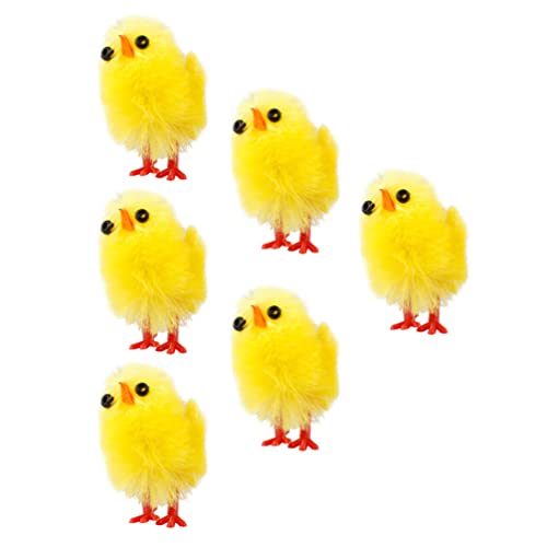 Plastic Plush Chicken Mini Plush Easter Chicks Furry Baby - Want It All