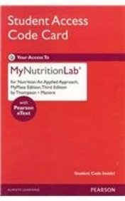 Buy NEW MyLab Nutrition with Pearson eText - Standalone Access Card ...