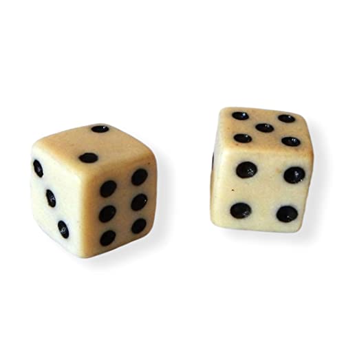 Amazon.com: New Old Stock Bone Dice two pieces : Handmade Products