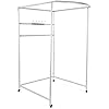 Amazon.com: Displays2go 48" x 60" x 84.5" Aluminum Dressing Room Frame ...