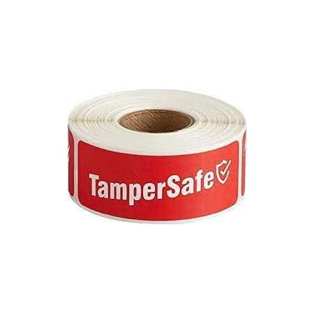 Amazon.com : TamperSeals Group - 100pcs Non Transfer Tamper Evident ...
