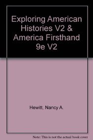 Amazon.com: Exploring American Histories V2 & America Firsthand 9e V2 ...